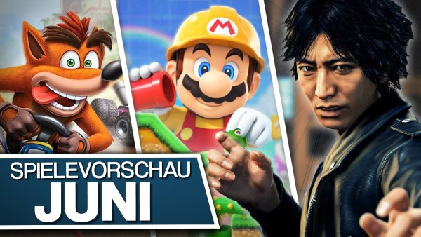Neue Spiele im Juni: Super Mario Maker 2, Warhammer: Chaosbane, Crash ...