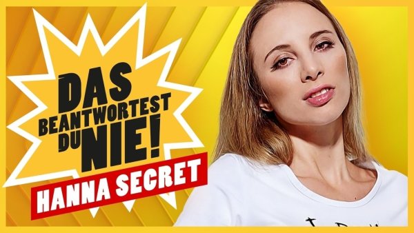 DAS beantwortest du NIE! (mit Pornostar Hanna Secret)