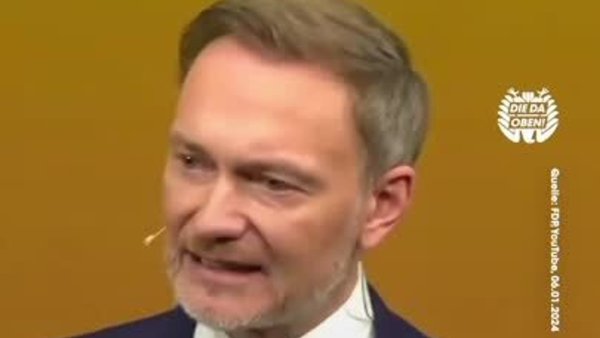 Beim jährlichen Dreikönigstreffen der FDP adressierte ...